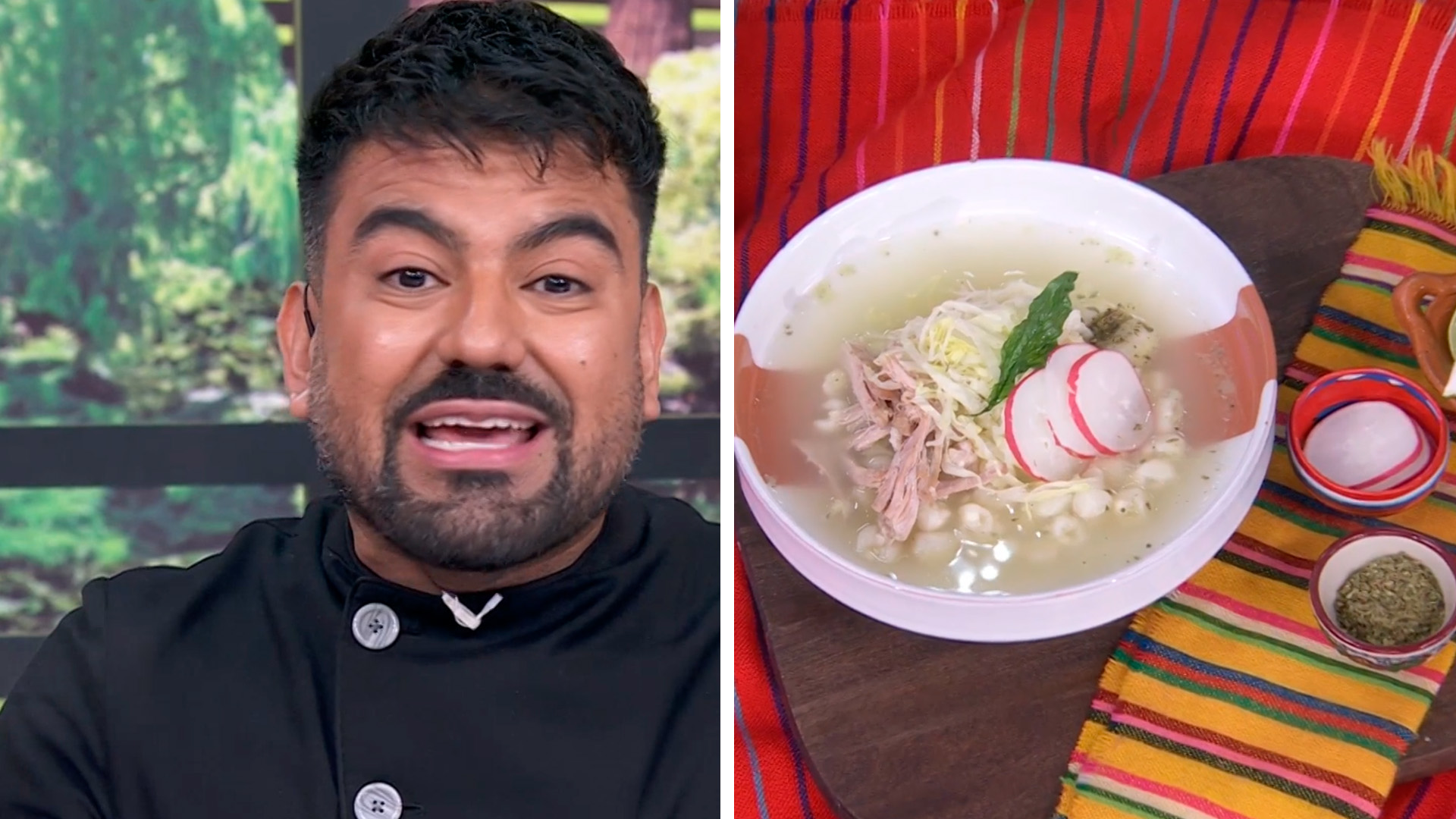 El chef Mariano Sandoval nos sorprende con un rico pozole verde | Shows ...