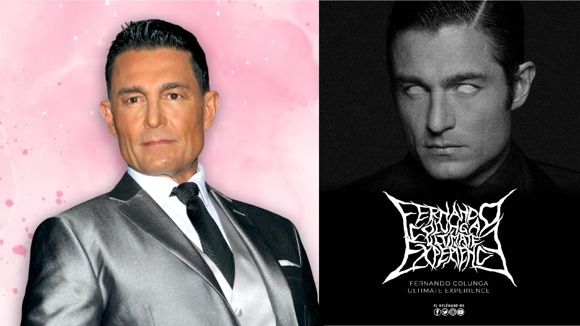 Fernando Colunga es la cara de una banda de metal en Serbia: ¿a los ...