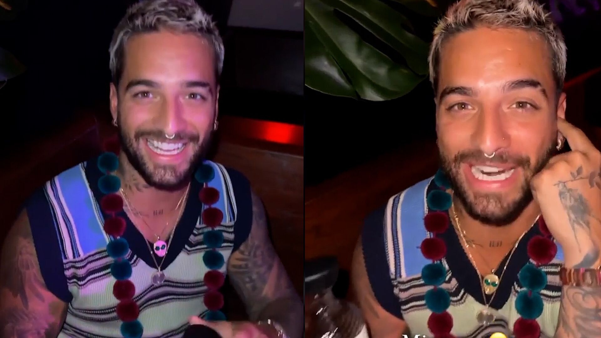 Maluma toma shot de mezcal y termina enfiestadísimo | Shows Telehit ...