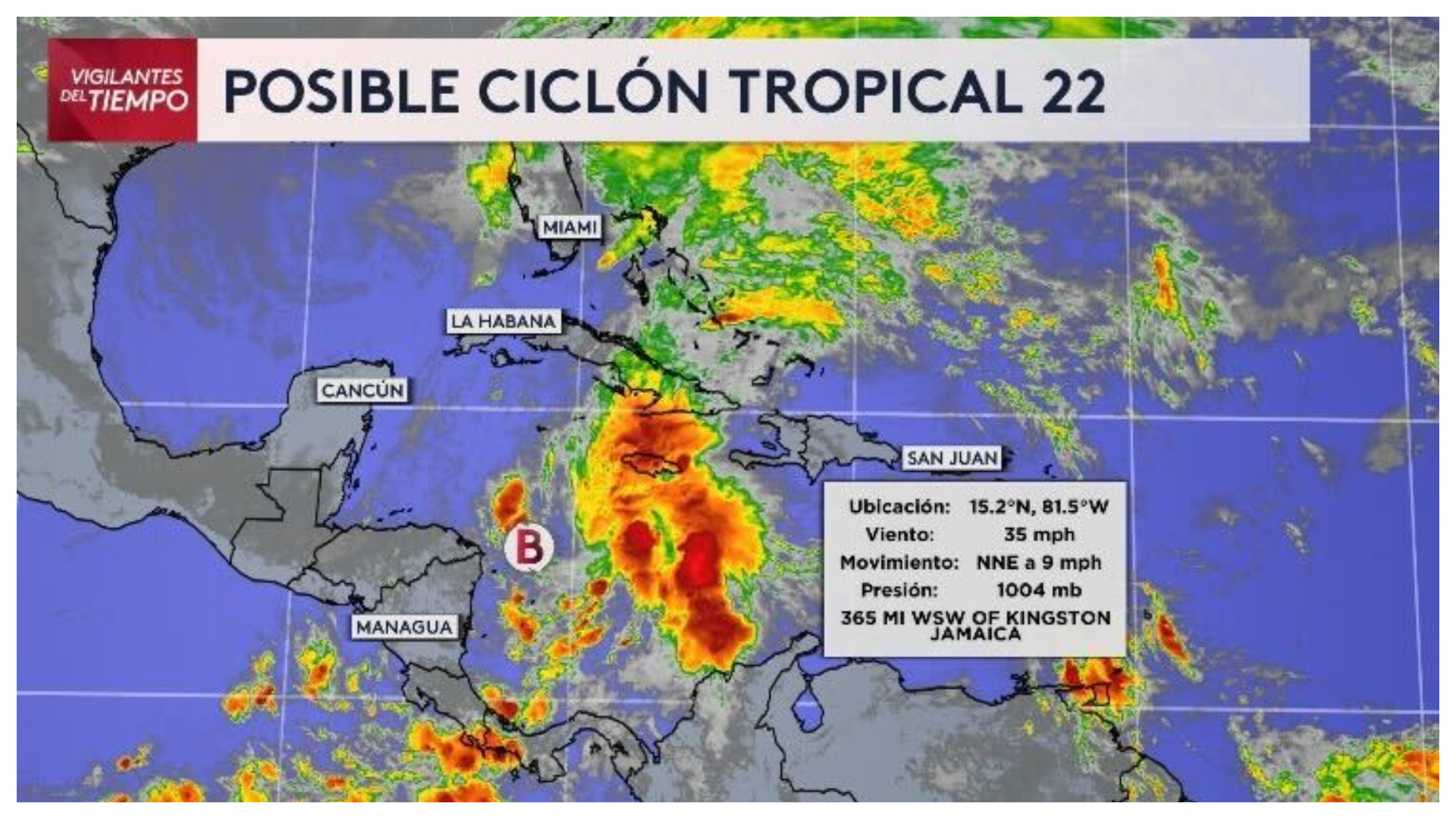 Posible ciclón tropical número 22 se forma en el Caribe: afectará el ...