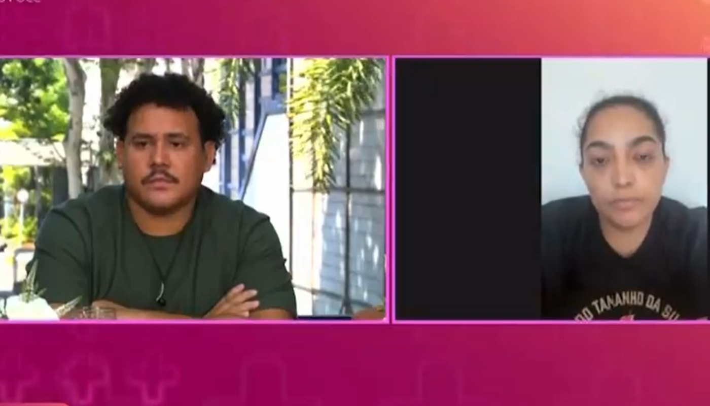 Camila entra ao vivo no "Mais Você" e confronta Lucas Buda: vídeo ...