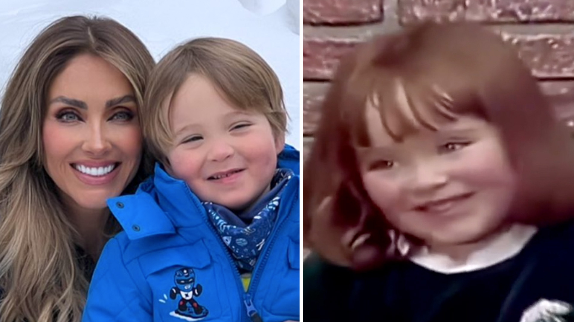 El hijo menor de Anahí es igualito a ella cuando salía en 'Chiquilladas ...