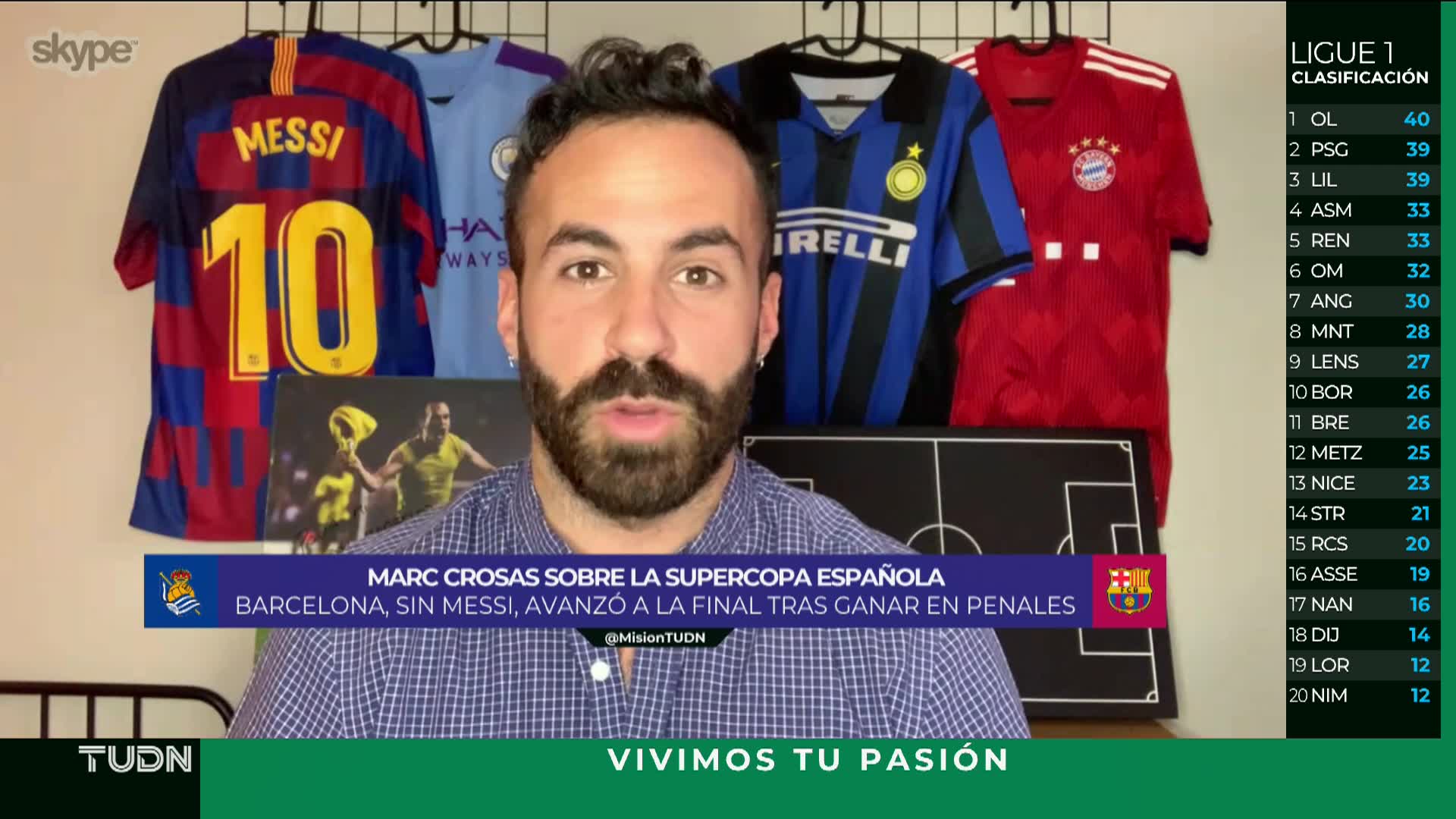 Marc Crosas califica positivamente al Barcelona sin Messi | TUDN ...