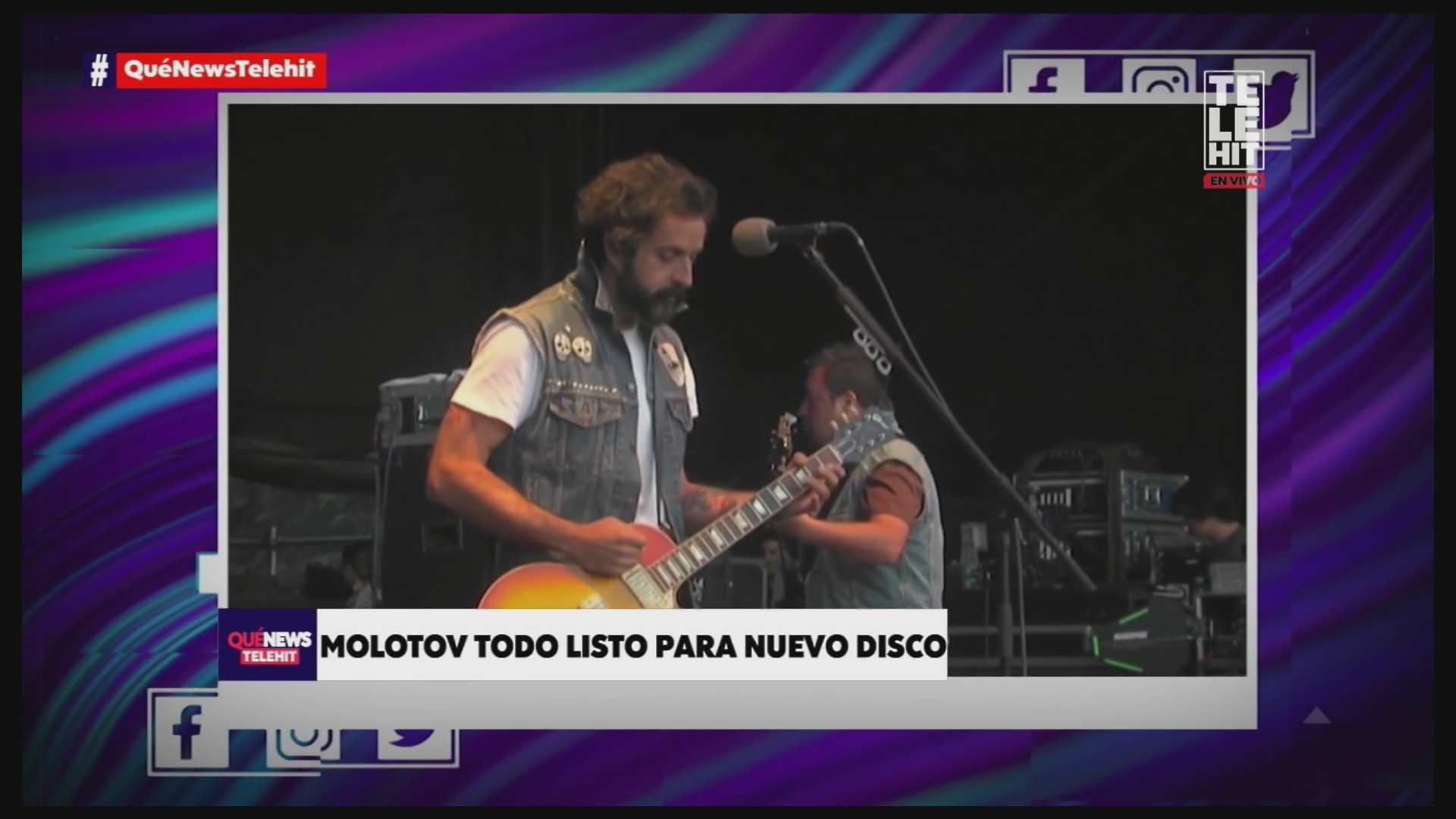 Molotov lanzará nuevo disco este 2021 | Shows Telehit Música | Telehit