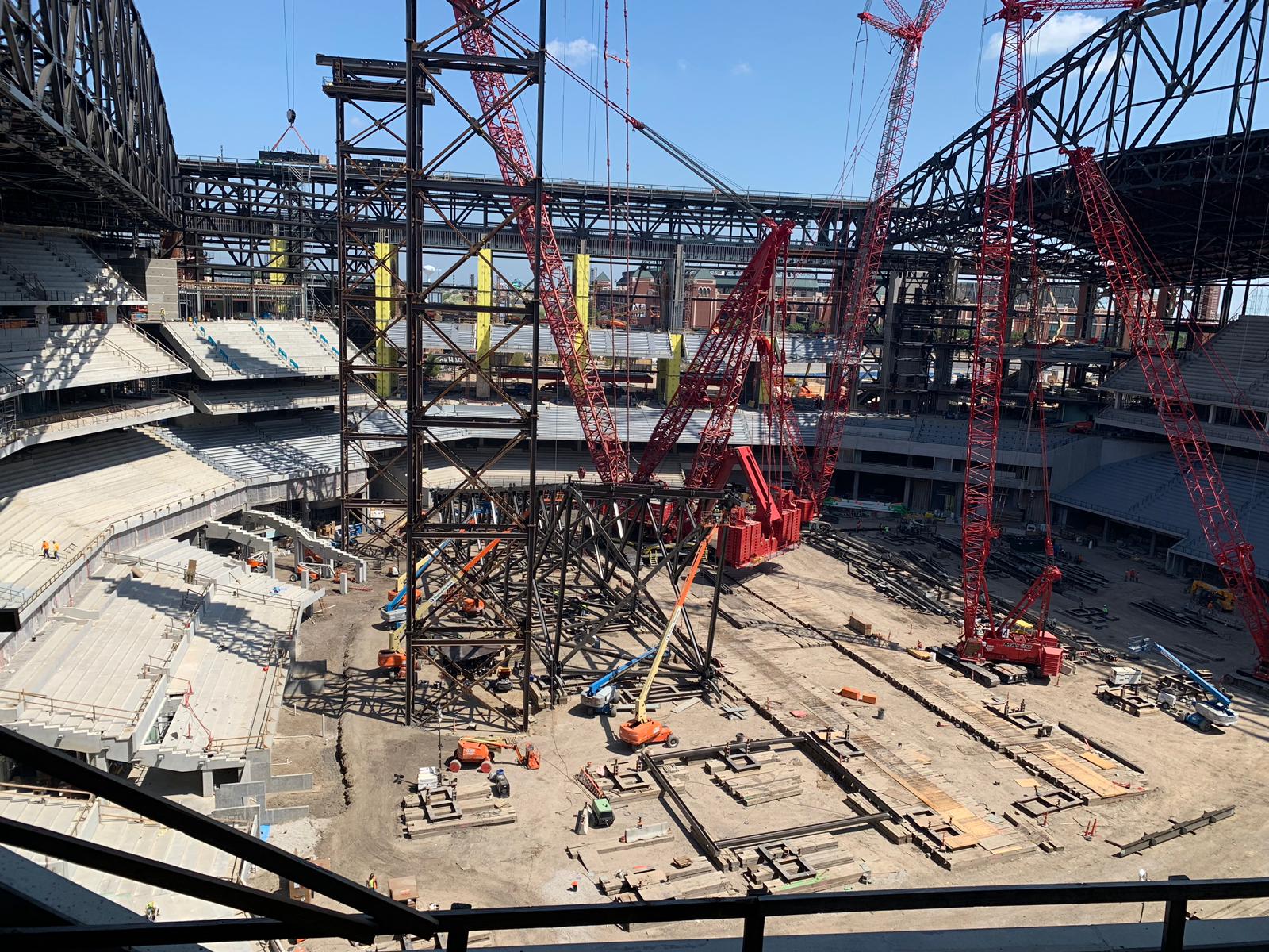 En fotos: El nuevo estadio de los Texas Rangers, Globe Life Field ...