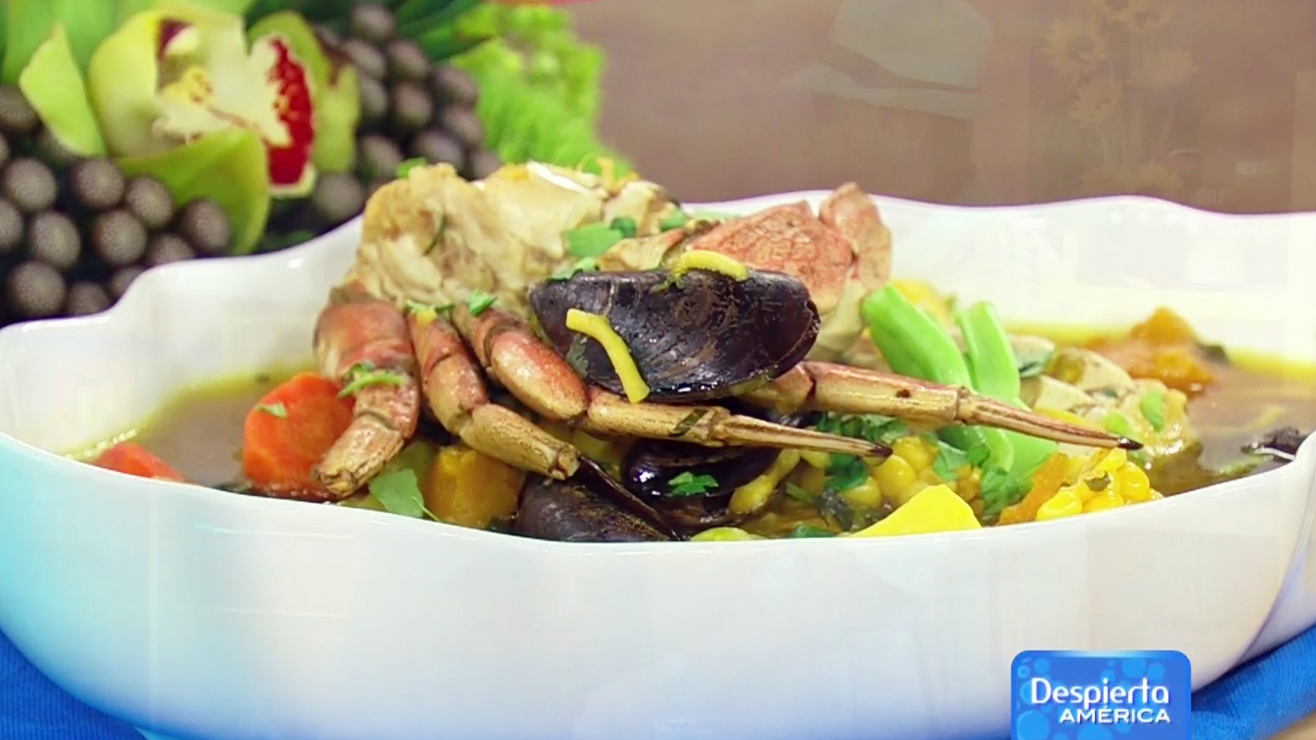 Una sopa al estilo Inca que te hará delirar | Delicioso | Univision