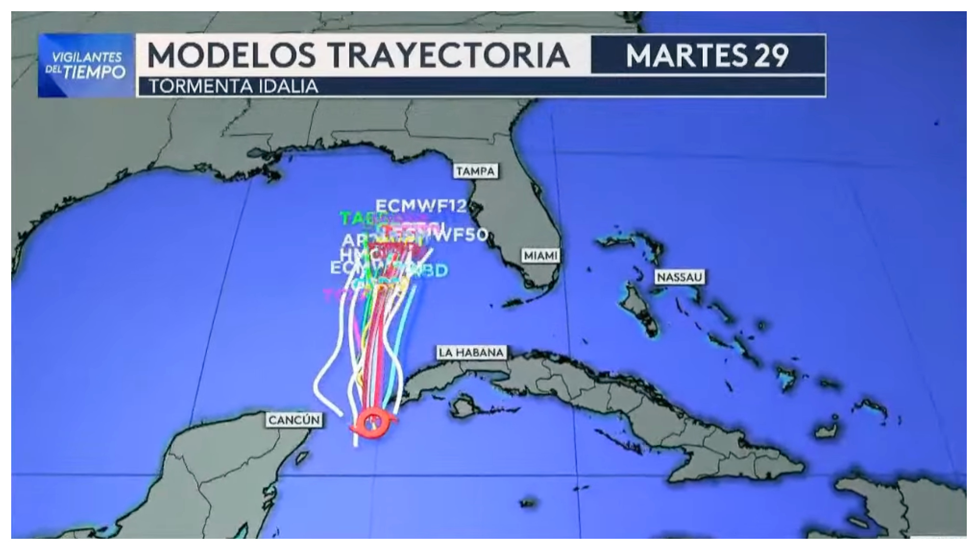 Trayectoria de tormenta tropical Idalia cómo afectaría al sur de ...