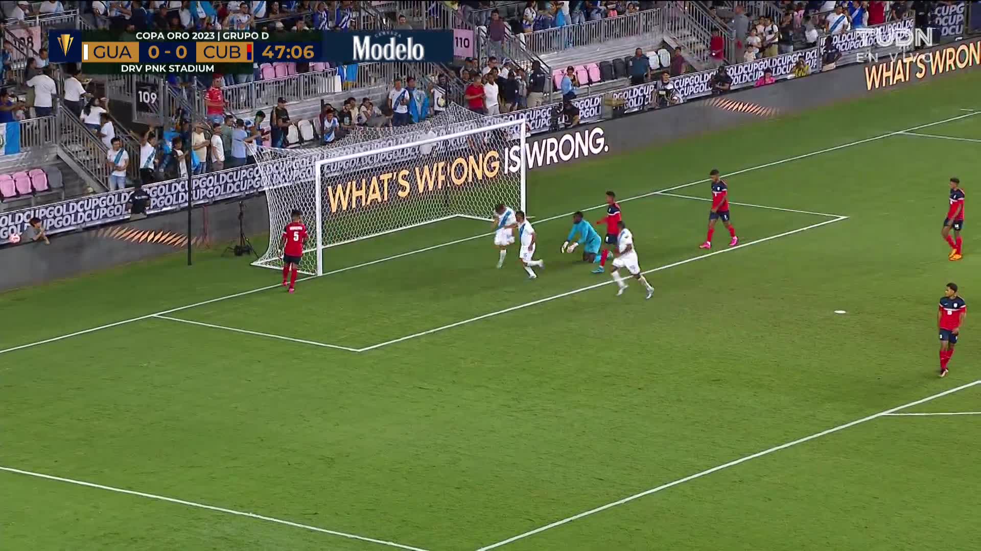 ¡GOL! anota para Guatemala. Darwin Lom | TUDN Copa Oro | TUDN