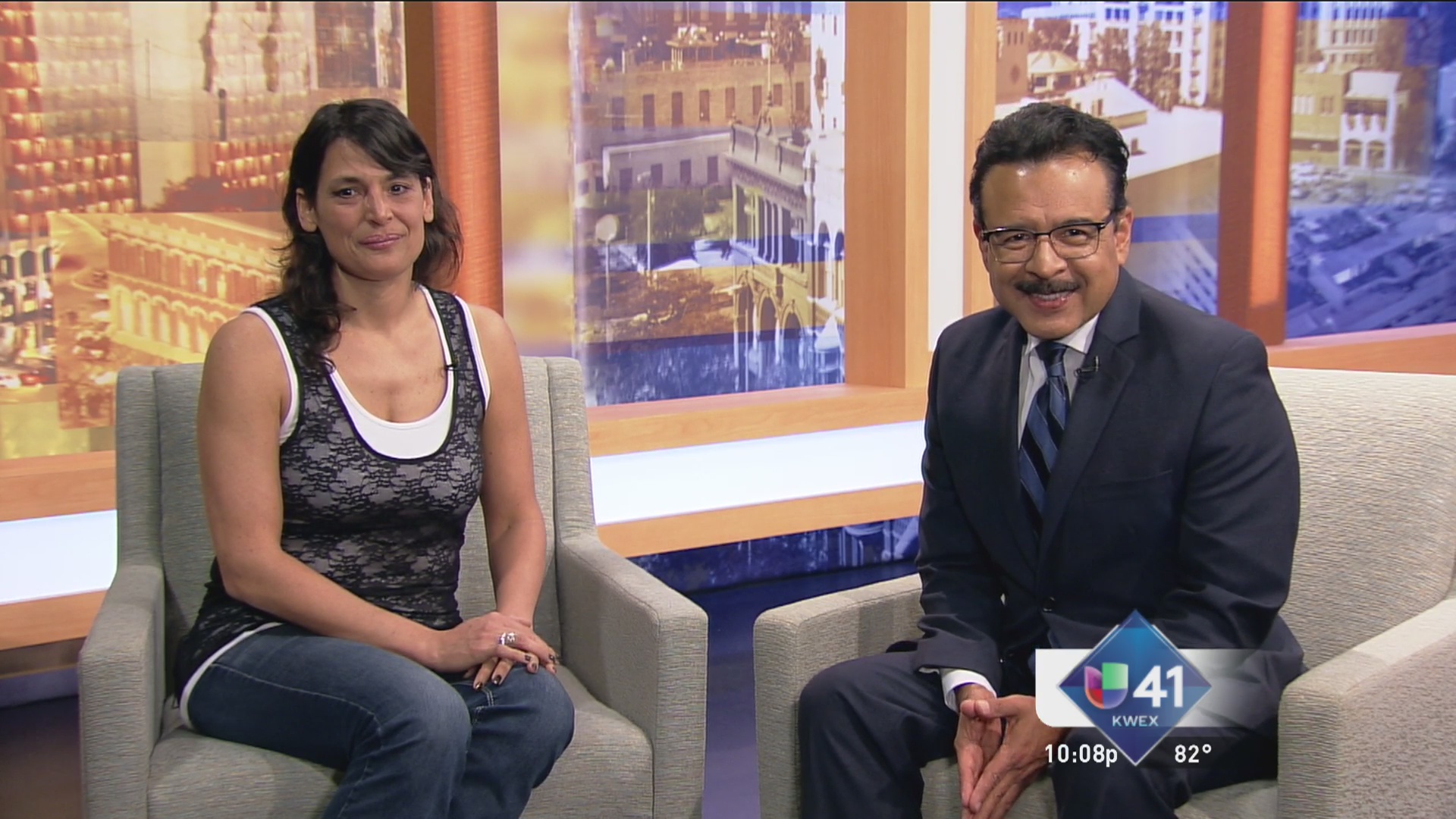 Habla mujer que vivió terremoto chileno | Video | Univision 41 San ...