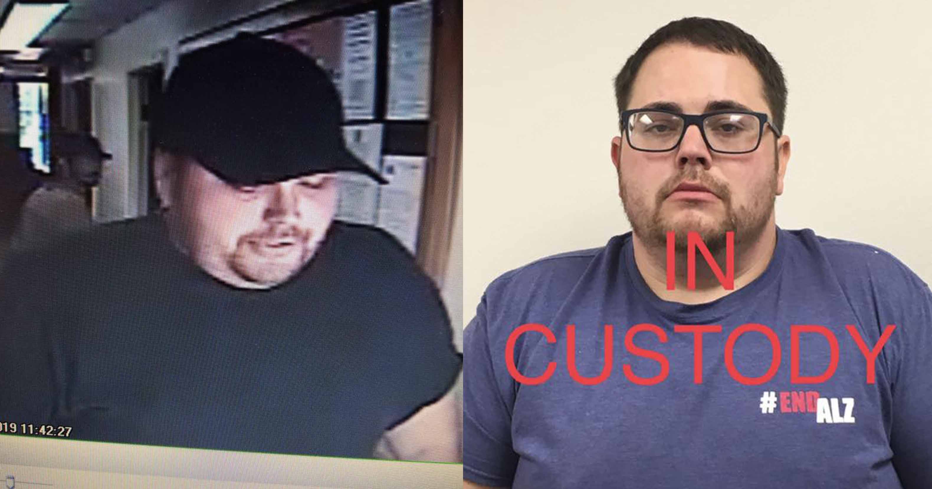 Heath Edward Bumpous fue arrestado como sospechoso de robar el Citizens ...