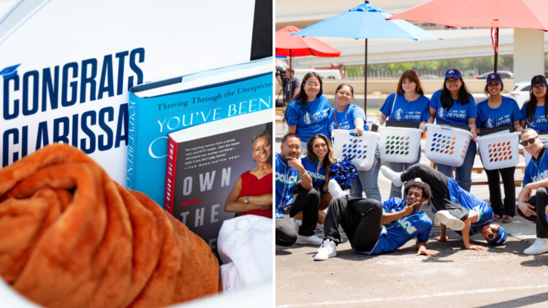 En video: Estudiantes reciben regalos del equipo de la NBA, los ...