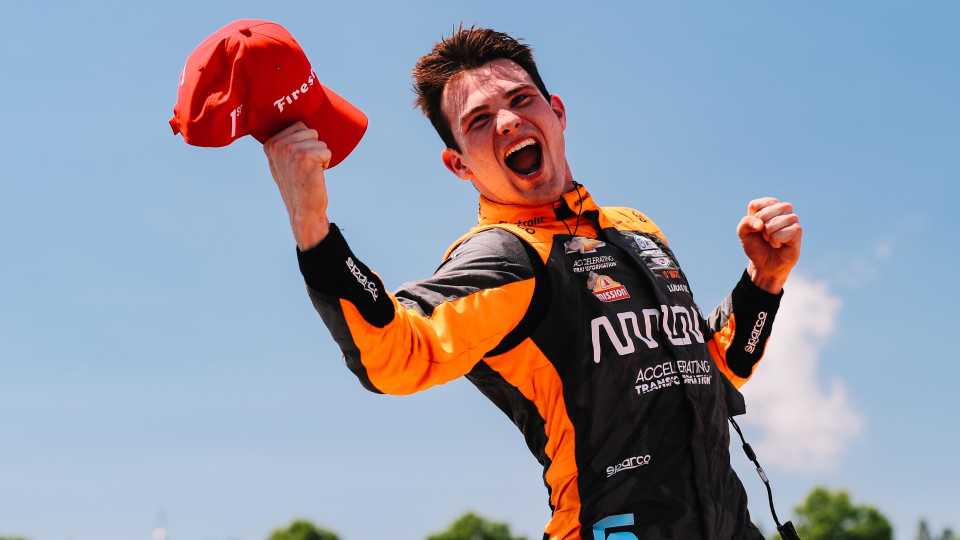 Patricio O'Ward se llevó el Gran Premio de Alabama en la IndyCar ...