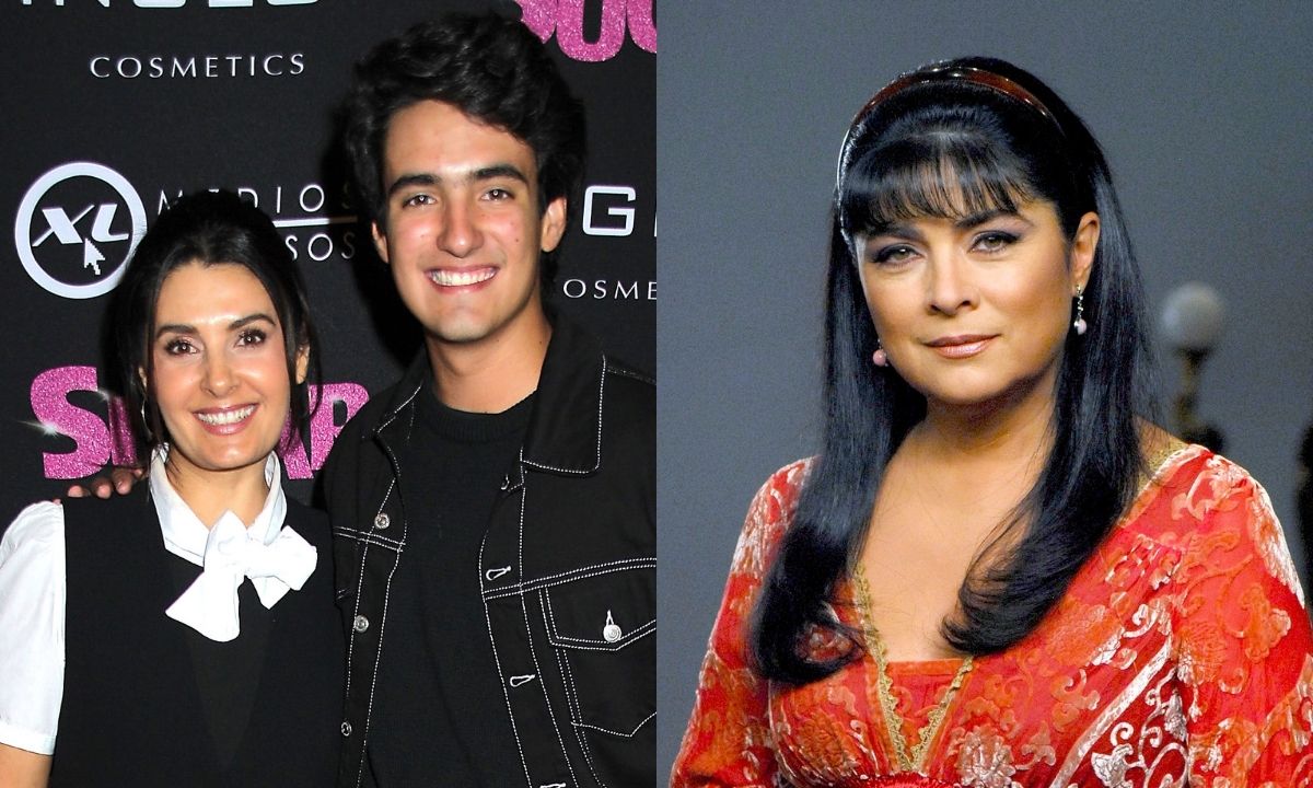 Hijo de Mayrín Villanueva balconea a Victoria Ruffo y así reacciona ...