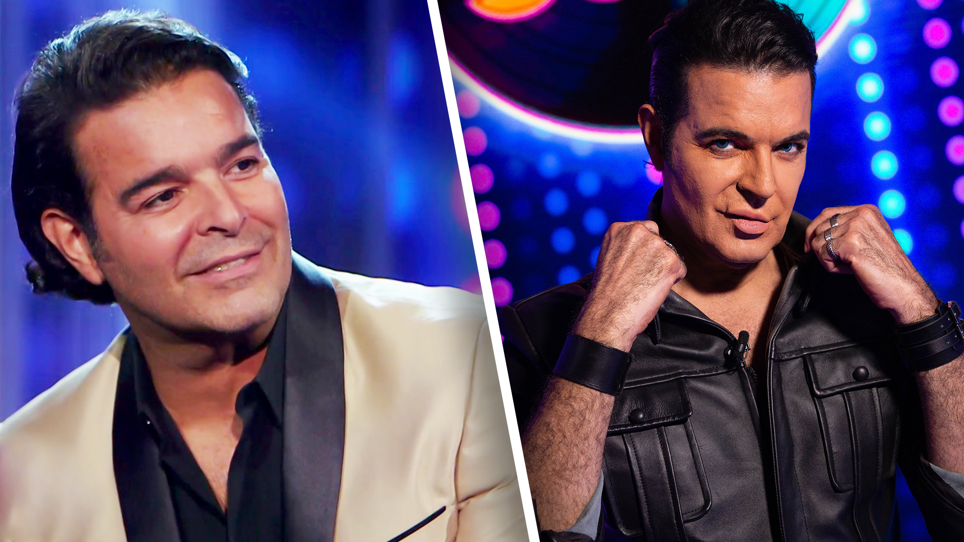 Con ropa de cuero y copete alto Pablo Montero dio vida al ídolo Elvis ...