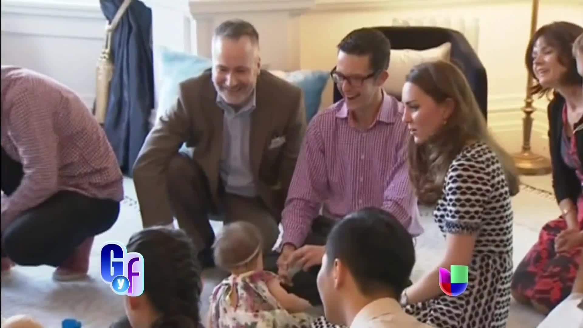 El primer tour real del pequeño Príncipe George | Shows El Gordo y La ...