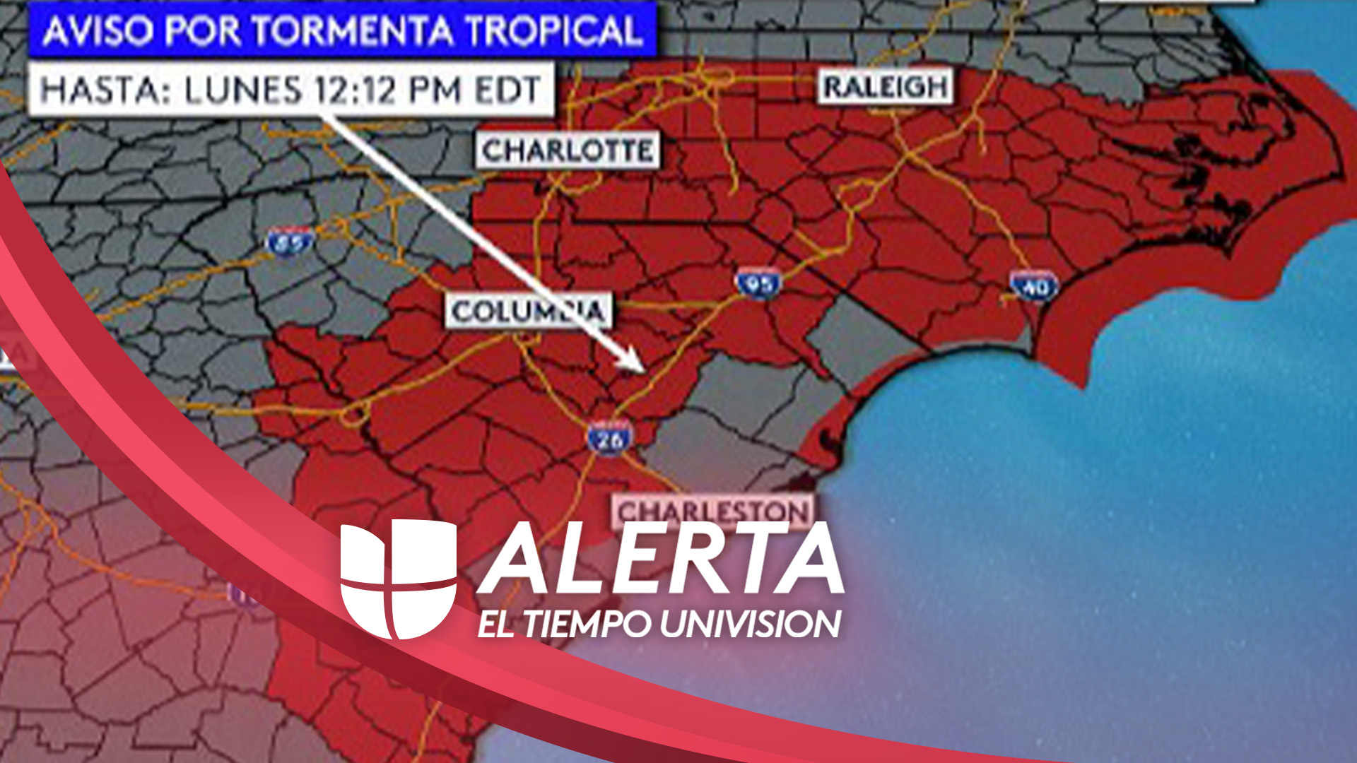 Aviso por tormenta tropical en gran parte de NC: el meteorólogo Gastón ...
