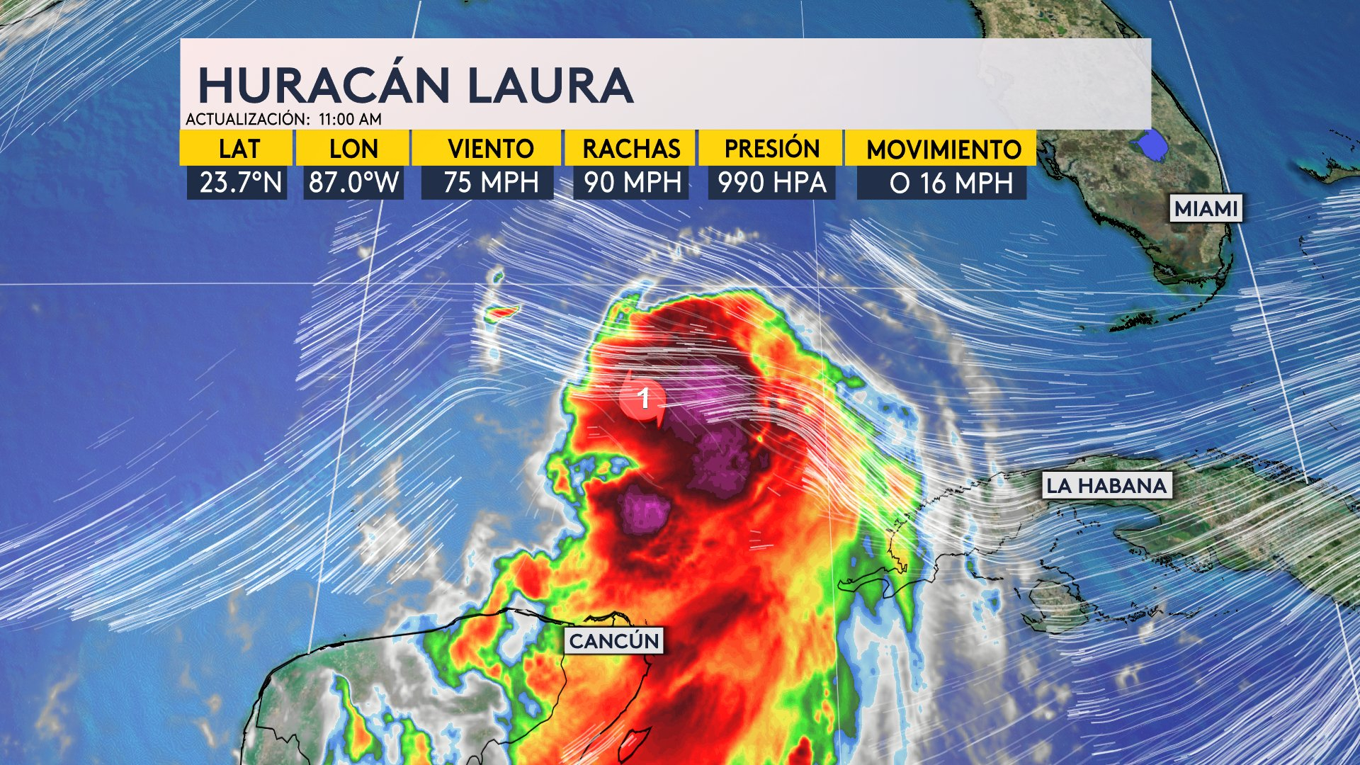 Recomendaciones para enfrentar la amenaza del huracán Laura en el sur ...