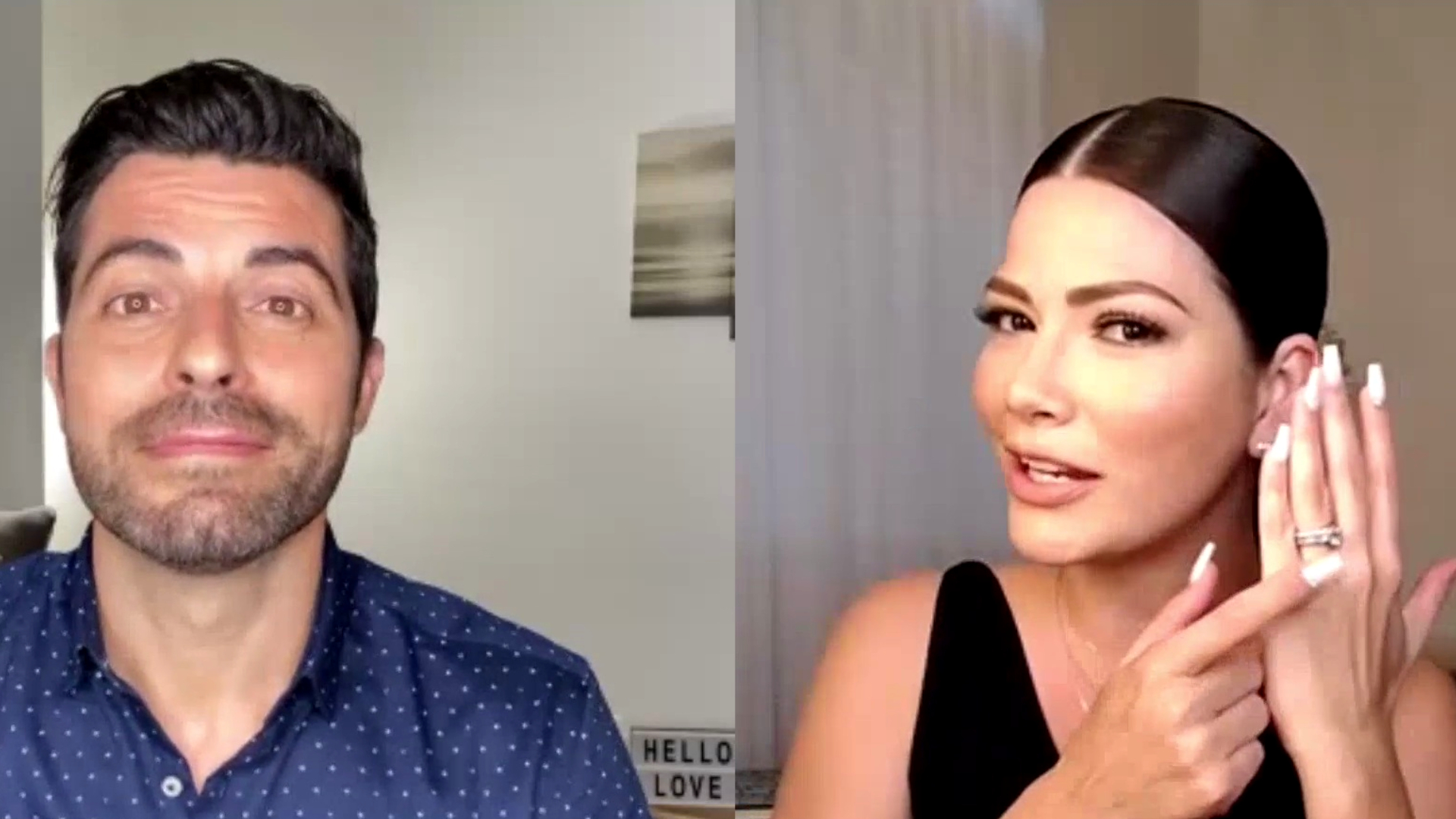 El amor a distancia sí existe y Enamorándonos es el ejemplo de ello con ...