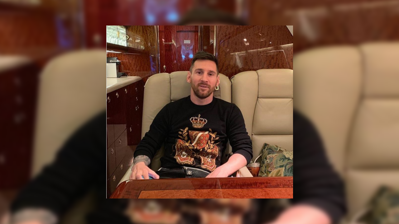 El increíble jet privado de Leo Messi | TUDN Fútbol | TUDN
