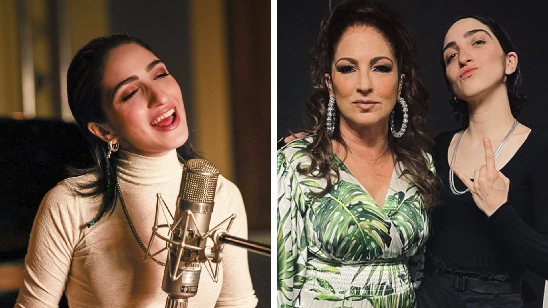 La hija de Gloria Estefan es igualita a su madre y este video de hace casi 30 años lo comprueba ...