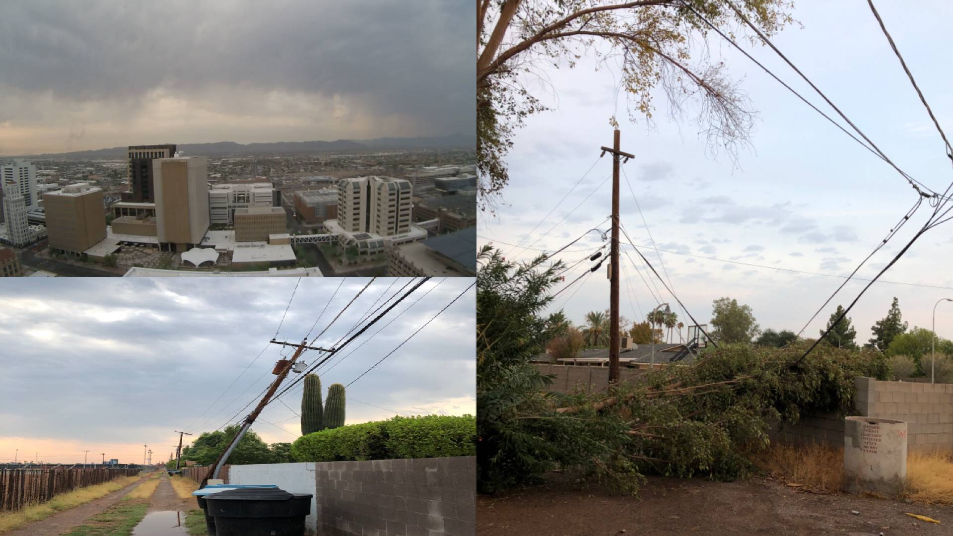 Cientos de personas en Arizona siguen sin luz a causa de la tormenta de ...