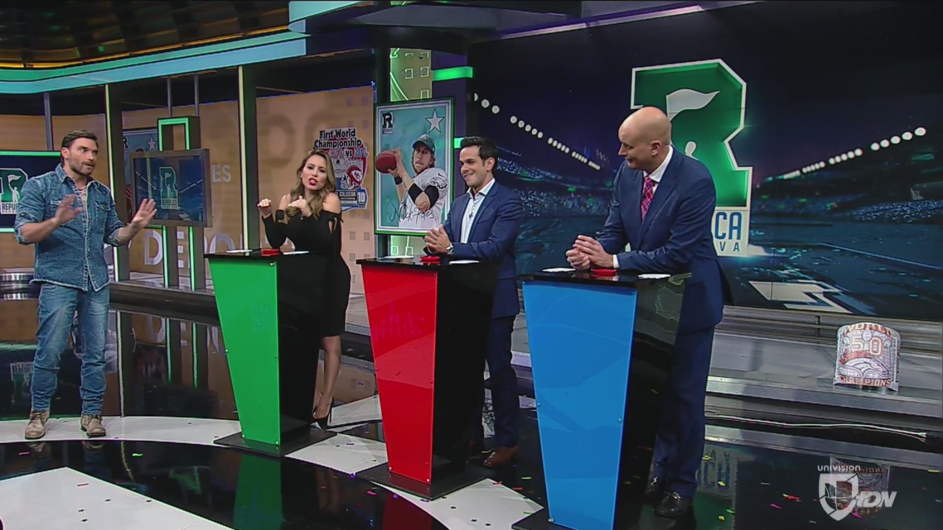 Tony Cherchi se enfrentó a sus nuevos compañeros en el juego de ...