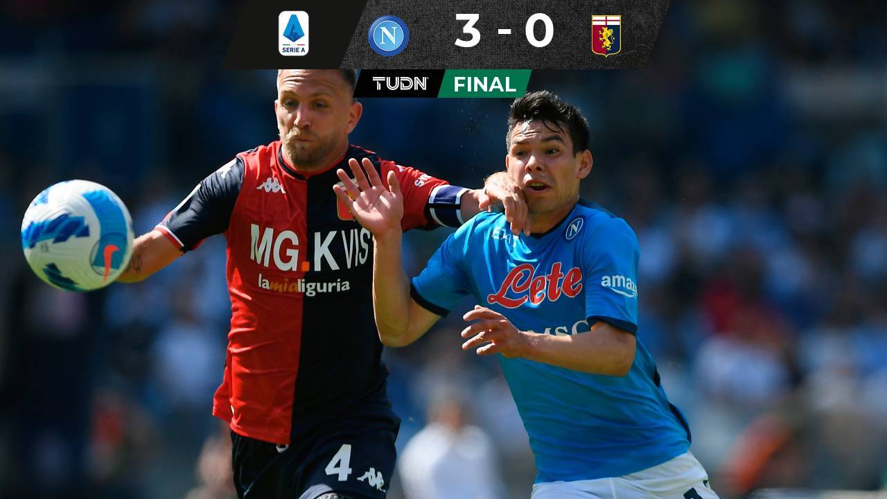 Con Hirving 'Chucky' Lozano, Napoli vence al Genoa de Johan Vásquez y ...