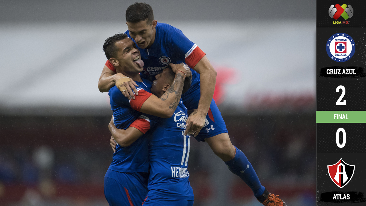 ¡Volvió a pitar! Cruz Azul derrotó a un deshauciado Atlas | Deportes ...
