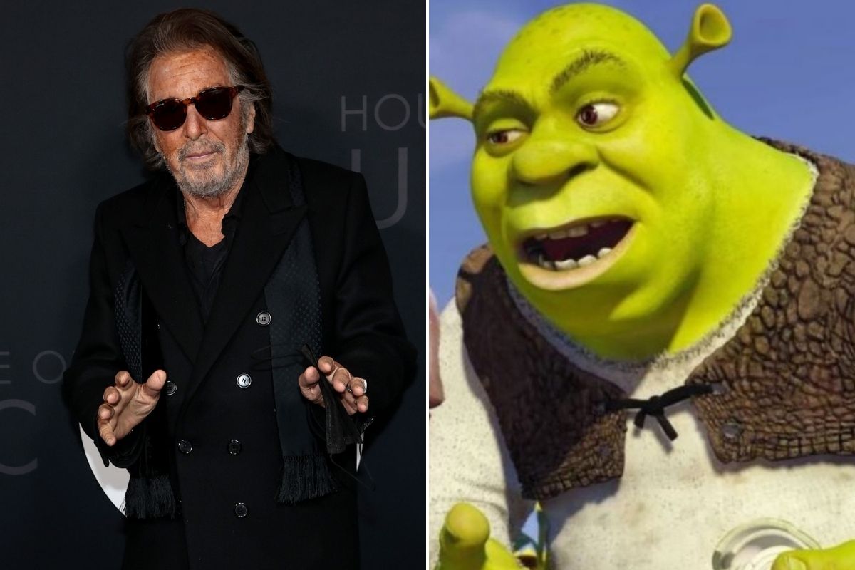 Un inesperado fan de Shrek: Al Pacino se vuelve viral por una foto ...