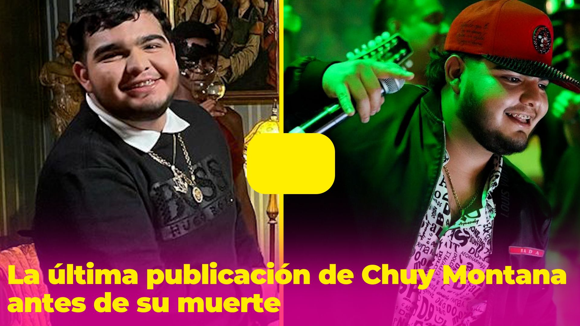 Chuy Montana estaba viviendo un sueño antes de fallecer: esto dijo en ...