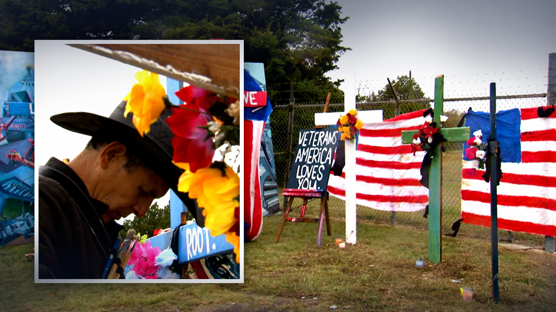 El artista hispano Roberto Márquez crea un memorial por las víctimas ...