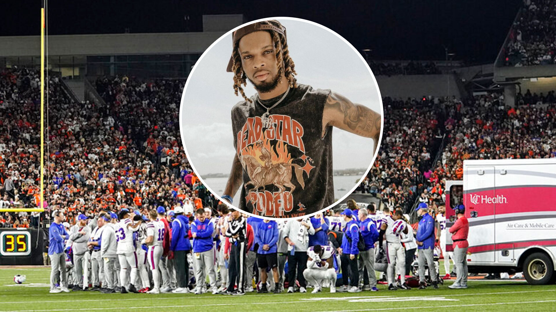 Quién es Damar Hamlin, jugador de los Buffalo Bills que está en coma ...