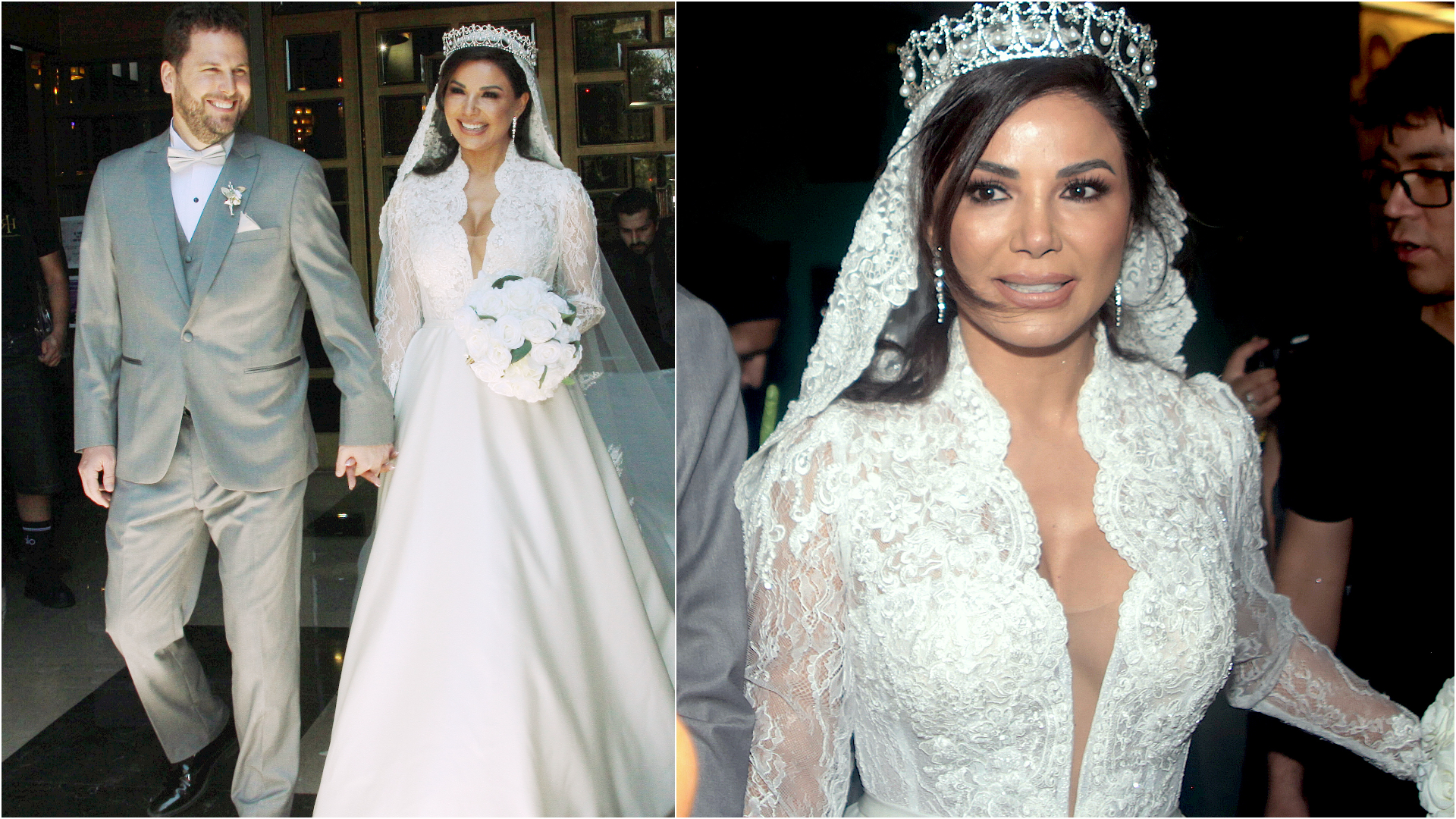 Aleida Núñez y su esposo: las fotos de la boda en un lujoso barrio de ...