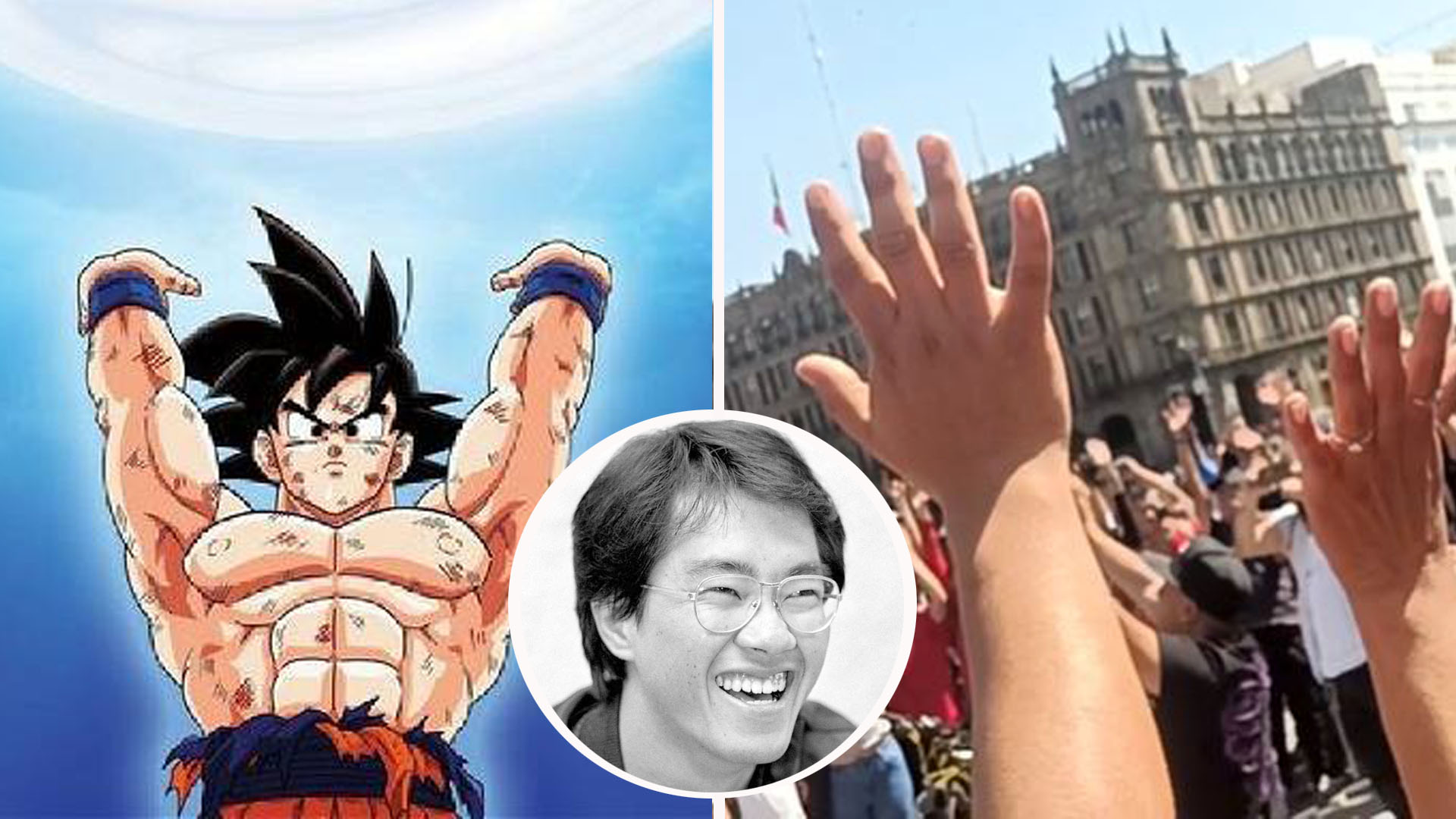 Fans de 'Dragon Ball' y Gokú se reunieron en plazas públicas para hacer ...