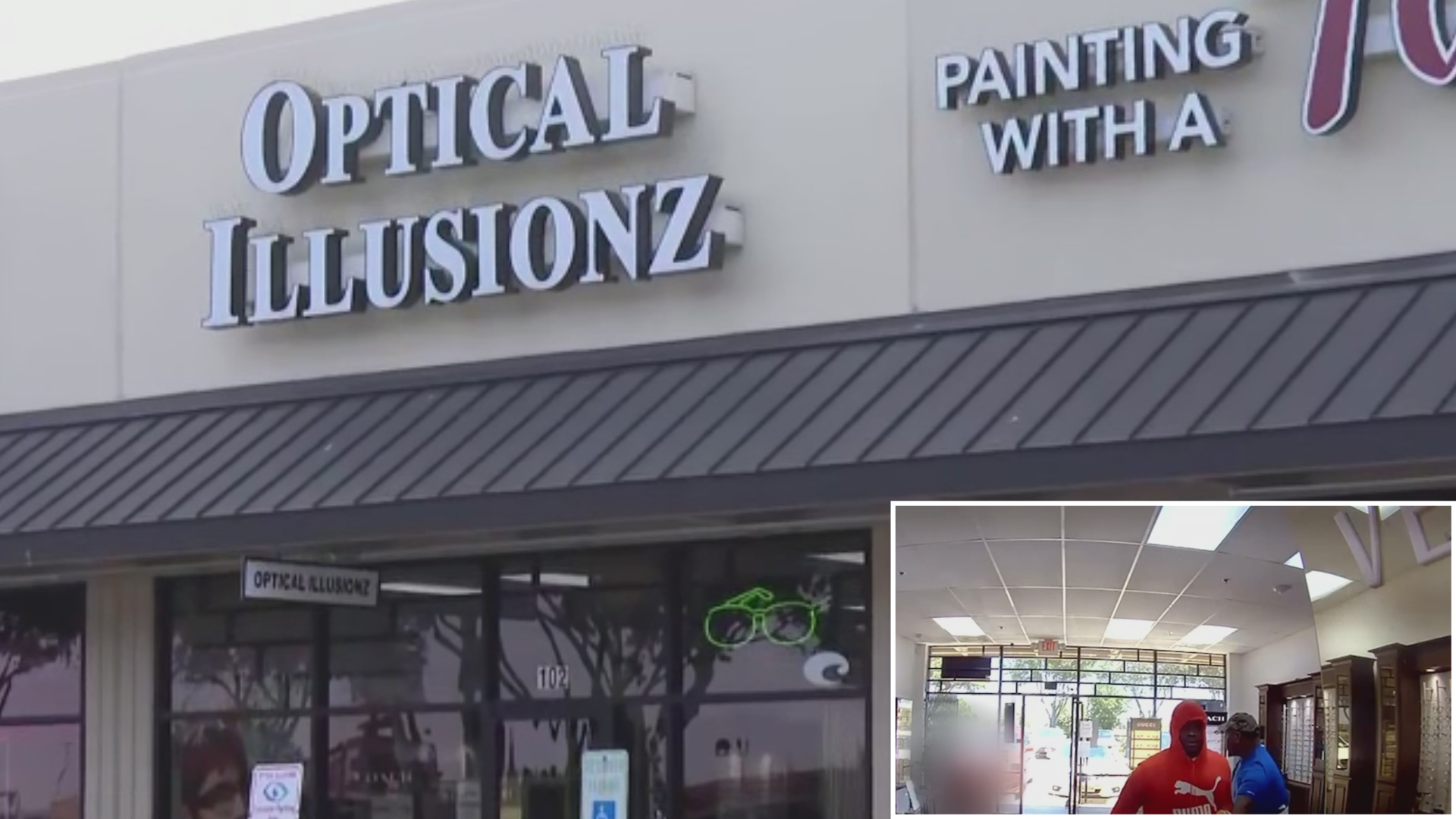 Buscan a tres sospechosos de robar $15,000 en mercancía de una óptica al norte de Houston ...