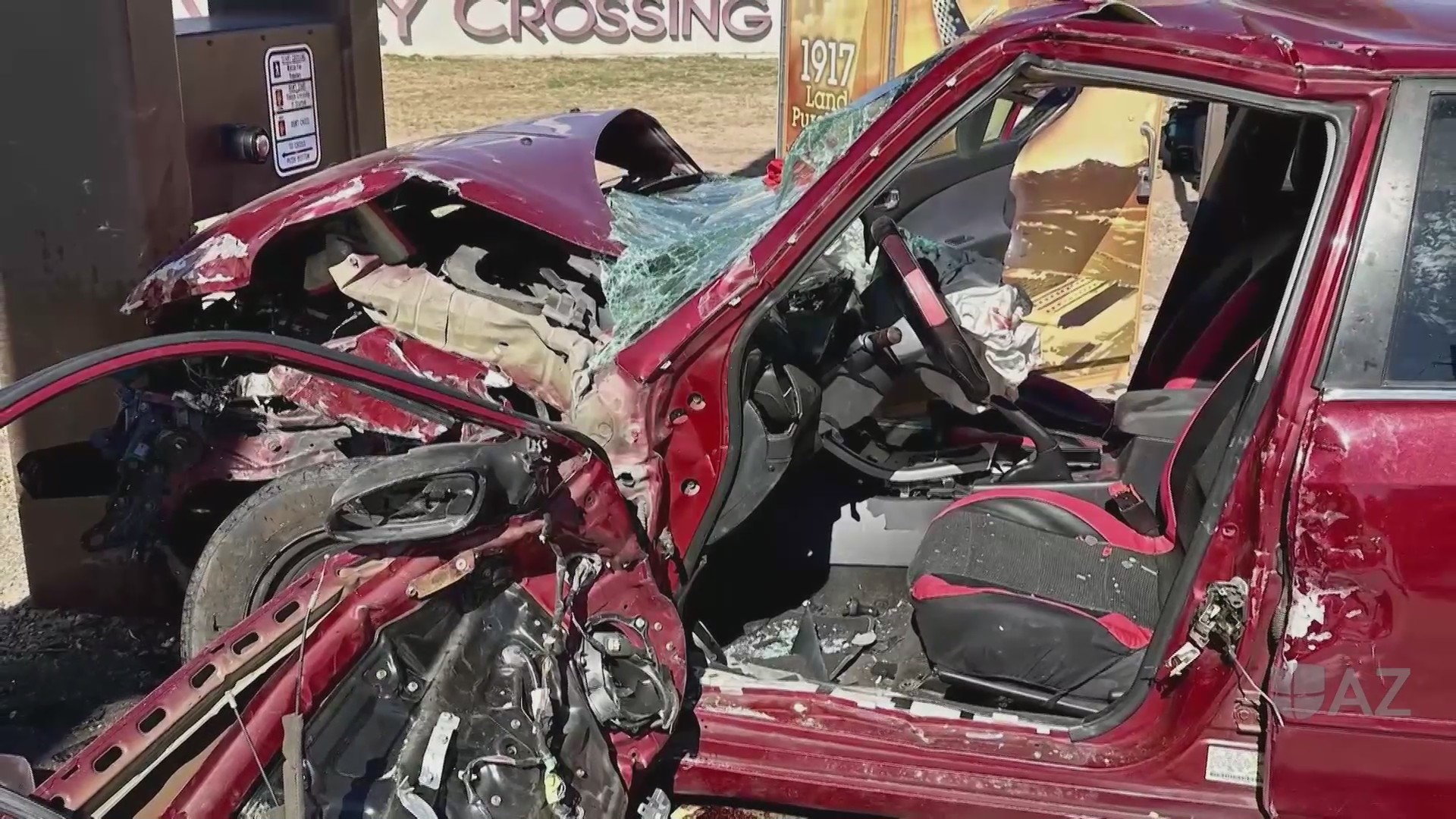 Bebé de dos meses sobrevive a fuerte accidente de tránsito | Video ...