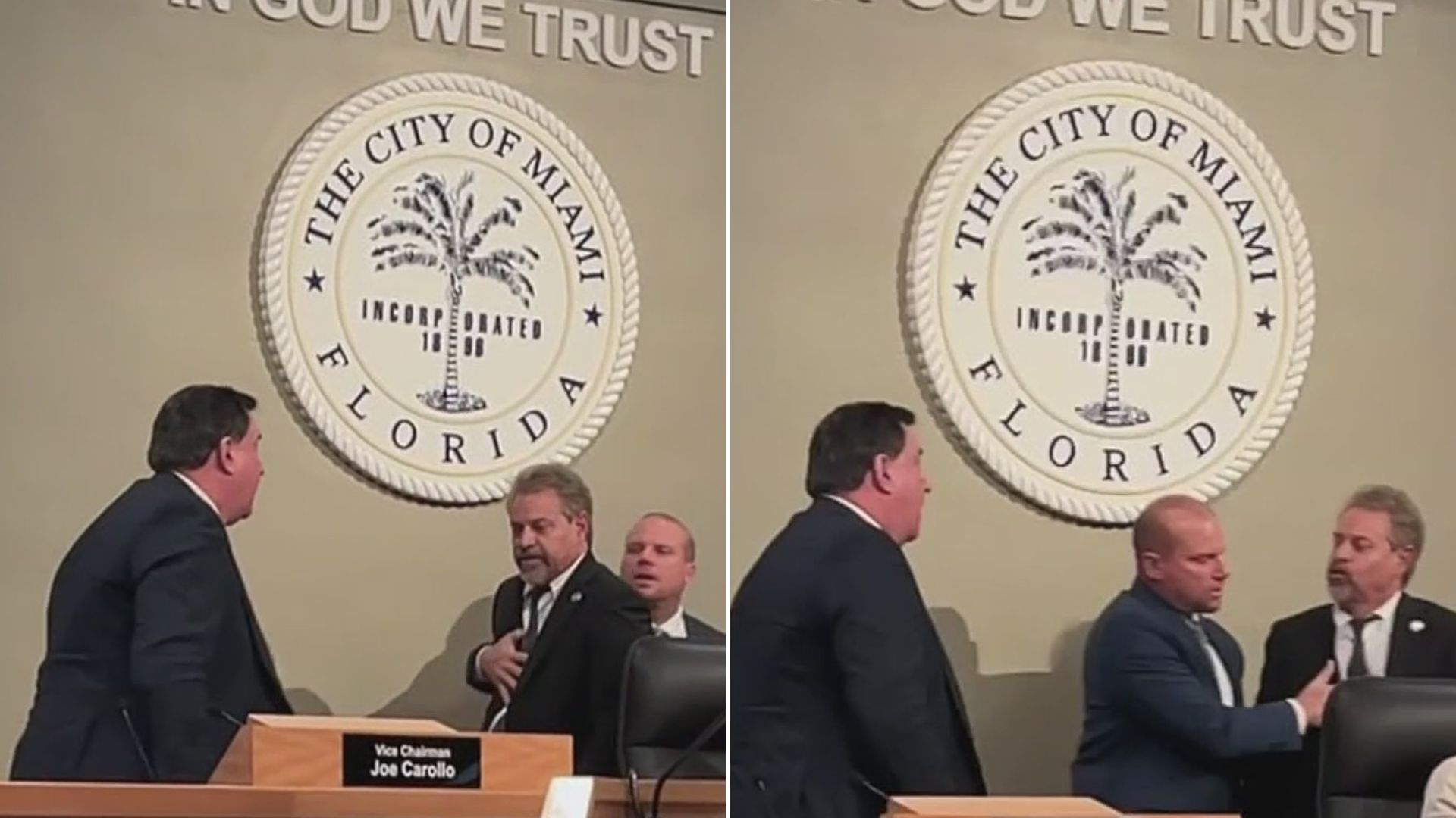 Discusión entre Joe Carollo y Miguel Ángel Gabela empaña reunión de la ...