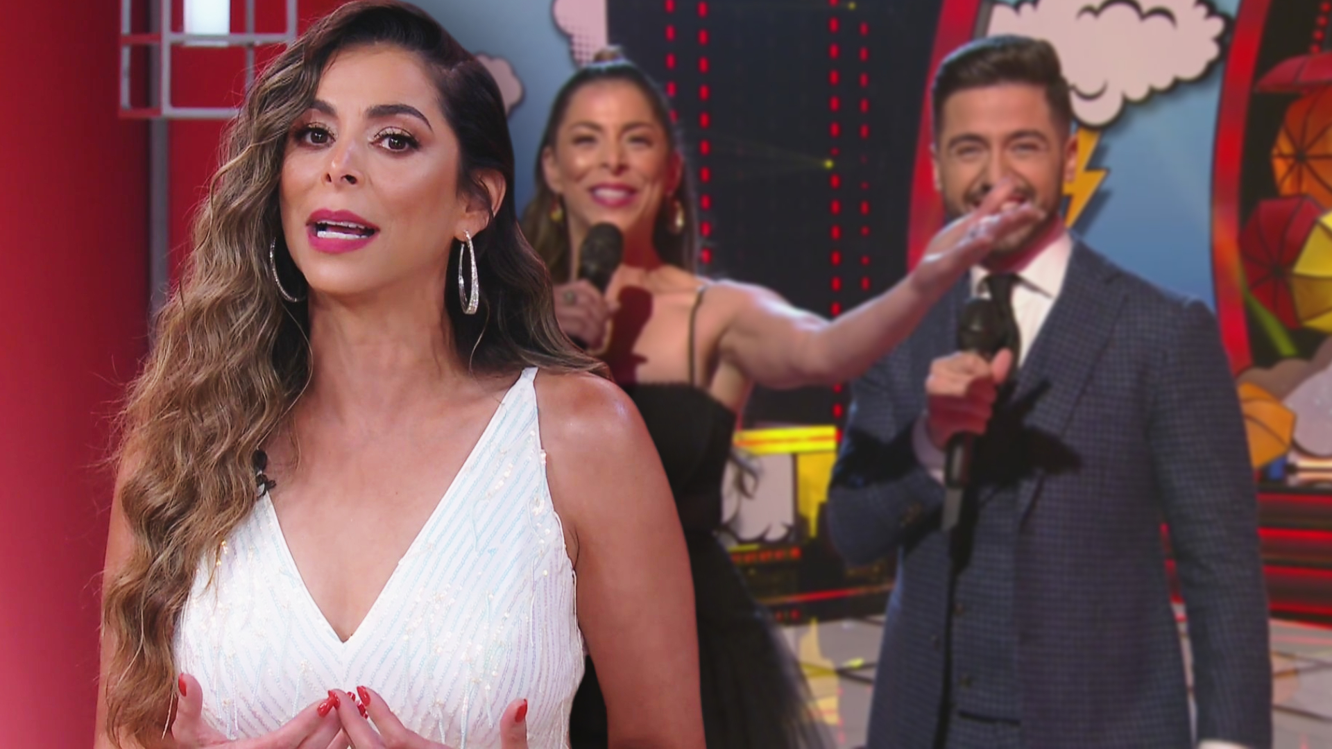 Lourdes recuerda que por la emoción al presentar a Jomari en Mira Quién Baila casi le pega a ...