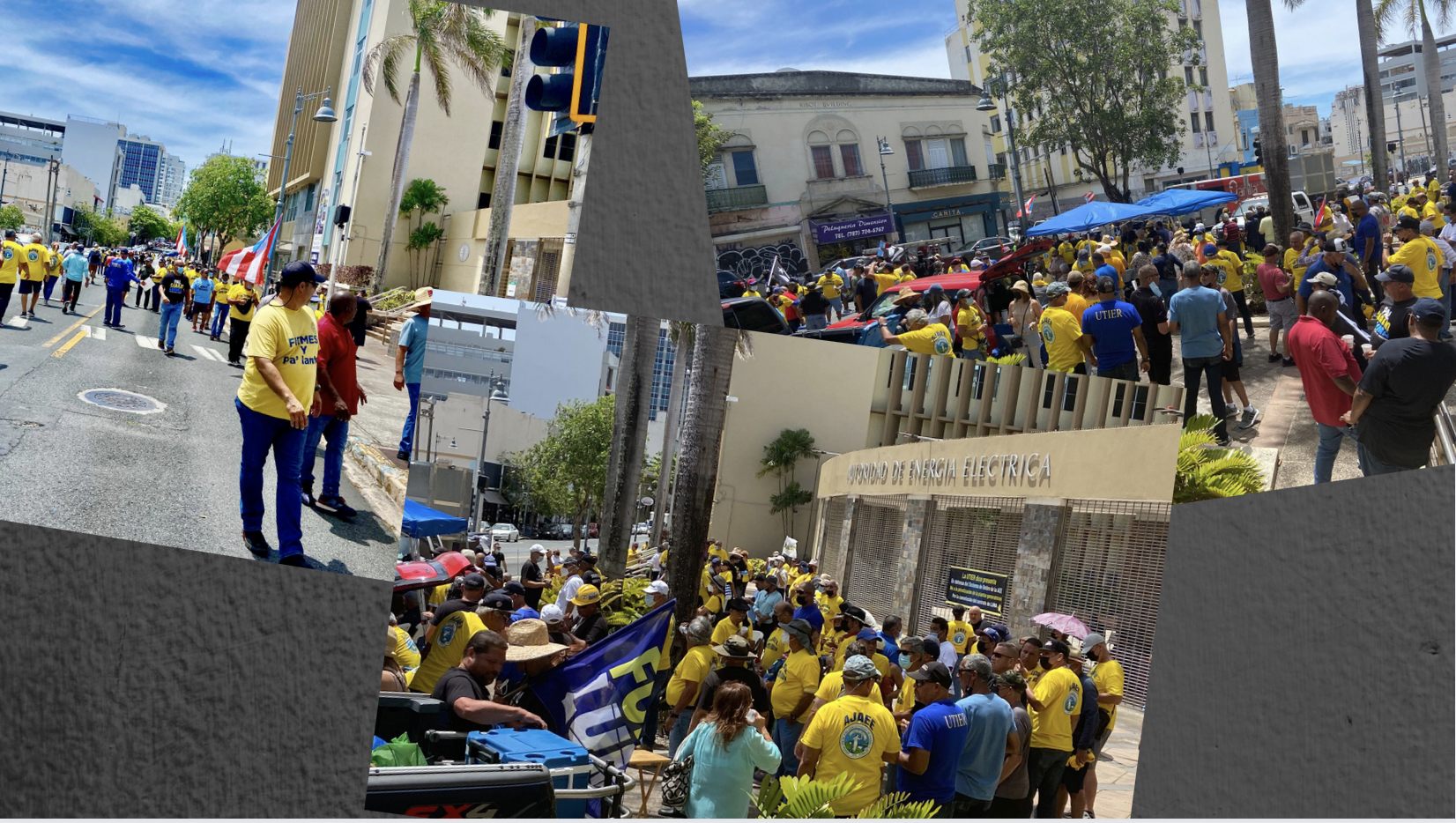 Celebran primer aniversario de LUMA Energy con protestas alrededor de ...