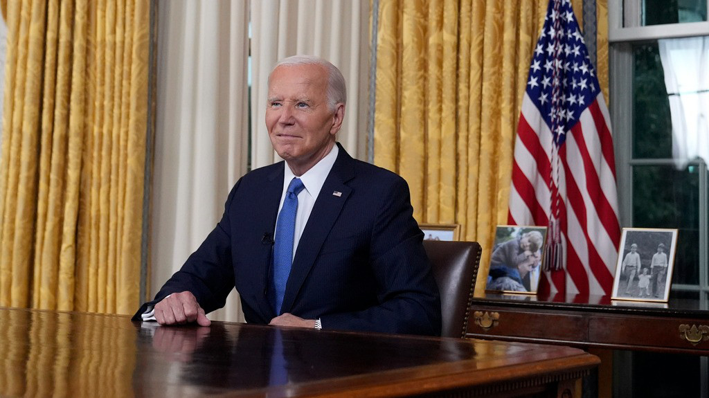 En un minuto: Histórico discurso de Biden sobre su decisión de no ...