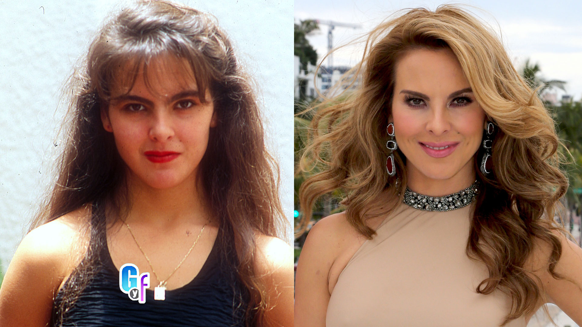 ¡Wow! Mira cómo ha evolucionado la apariencia de Kate del Castillo con ...