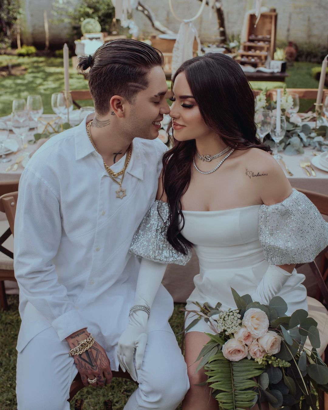 El amor es más fuerte que las críticas: Kimberly Loaiza y JD Pantoja publican fotos de su boda ...