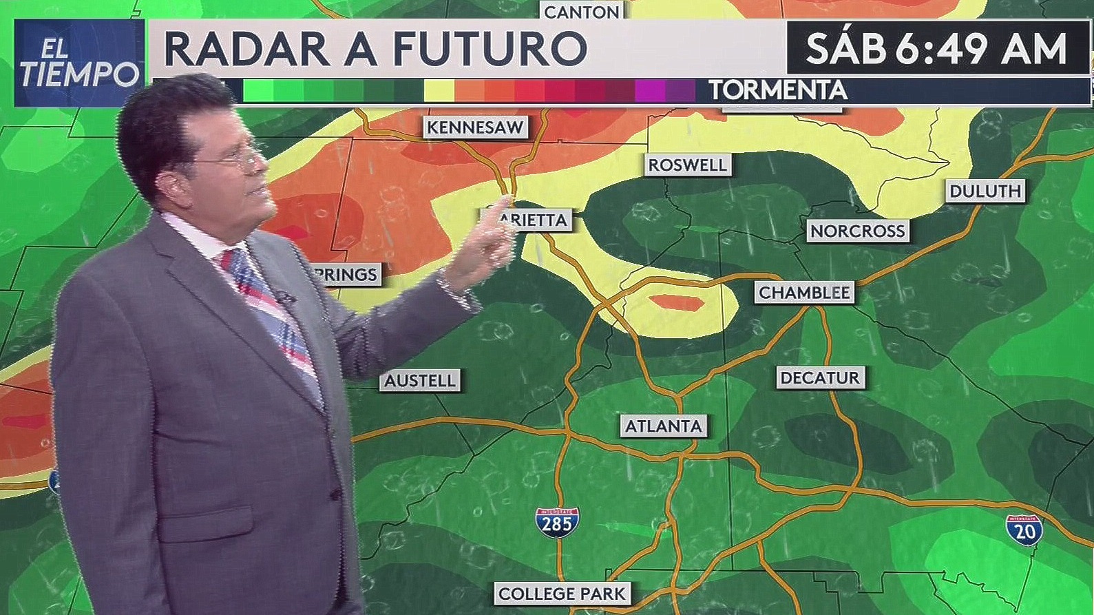 Porciones de Georgia tendrán nuevamente riesgo de tiempo severo este ...