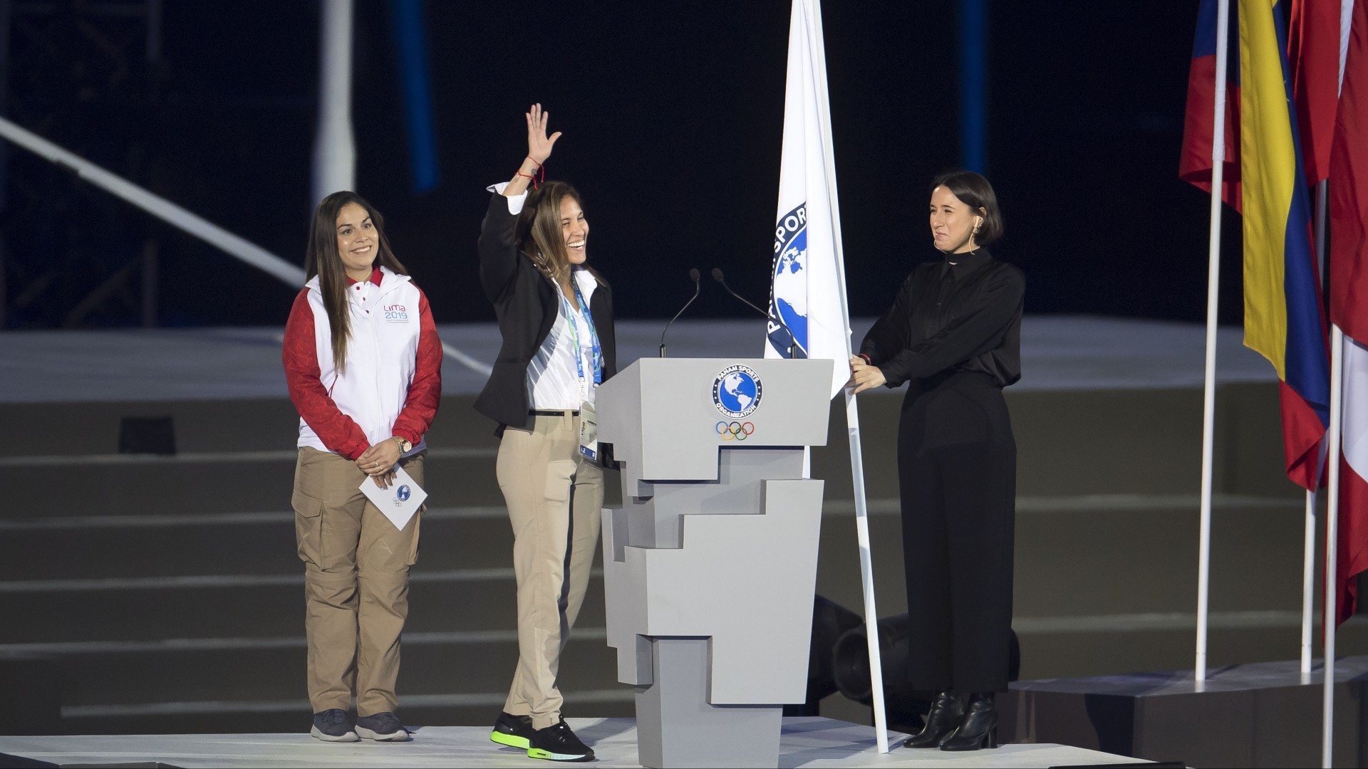 Alexandra Grande da el juramento de los deportistas de Lima 2019 | TUDN ...