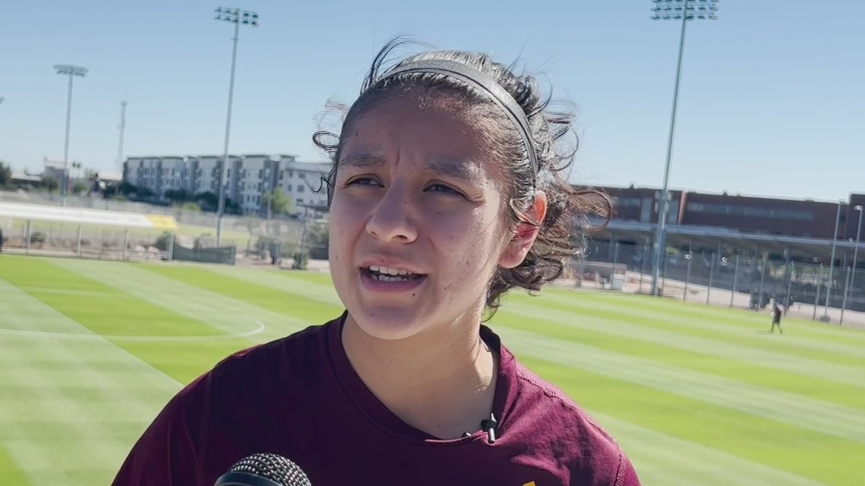 Conoce a Alexia Delgado: jugadora mexicana de ASU que sueña con el ...