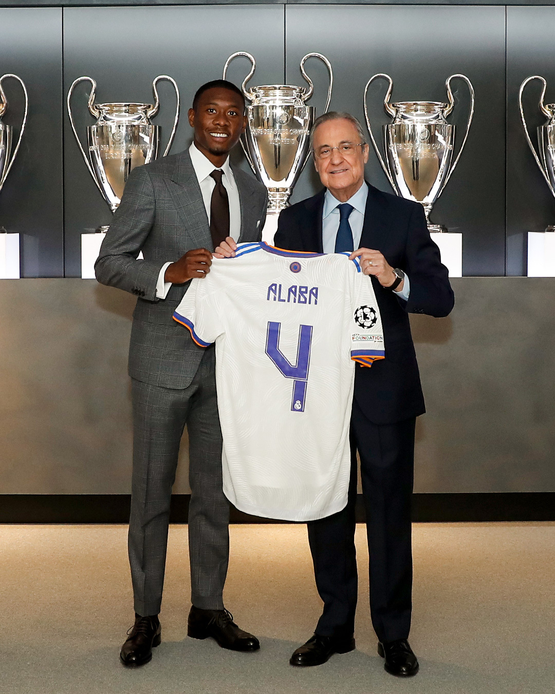 David Alaba hereda el 4 de Sergio Ramos y de José Ramón Sauto en el ...