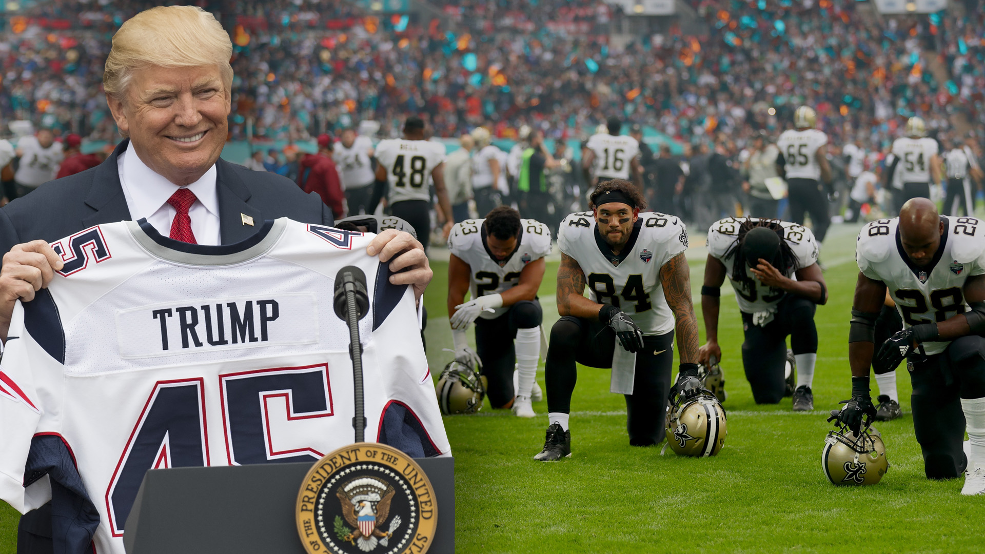 "¡Estás despedido!": Repaso a la polémica entre Donald Trump y la NFL ...