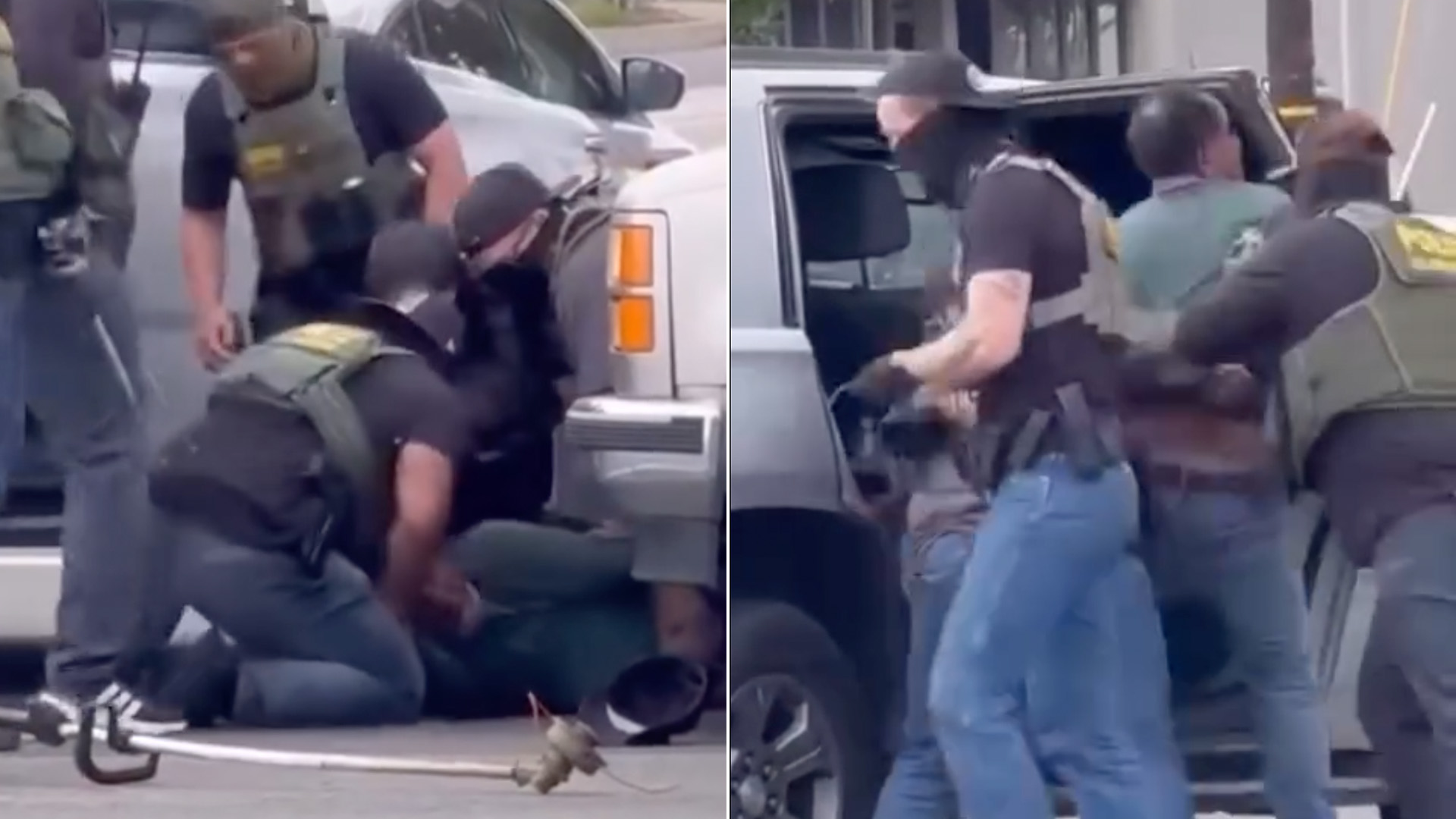 Narciso Barranco fue arrestado con violencia en Santa Ana por siete ...