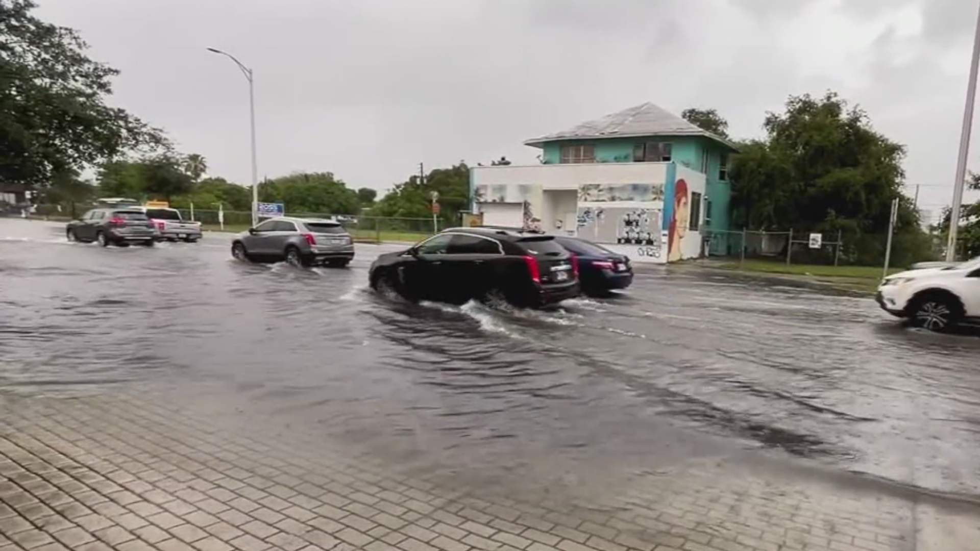 Lluvias e inundaciones fueron protagonistas este martes en el área de ...
