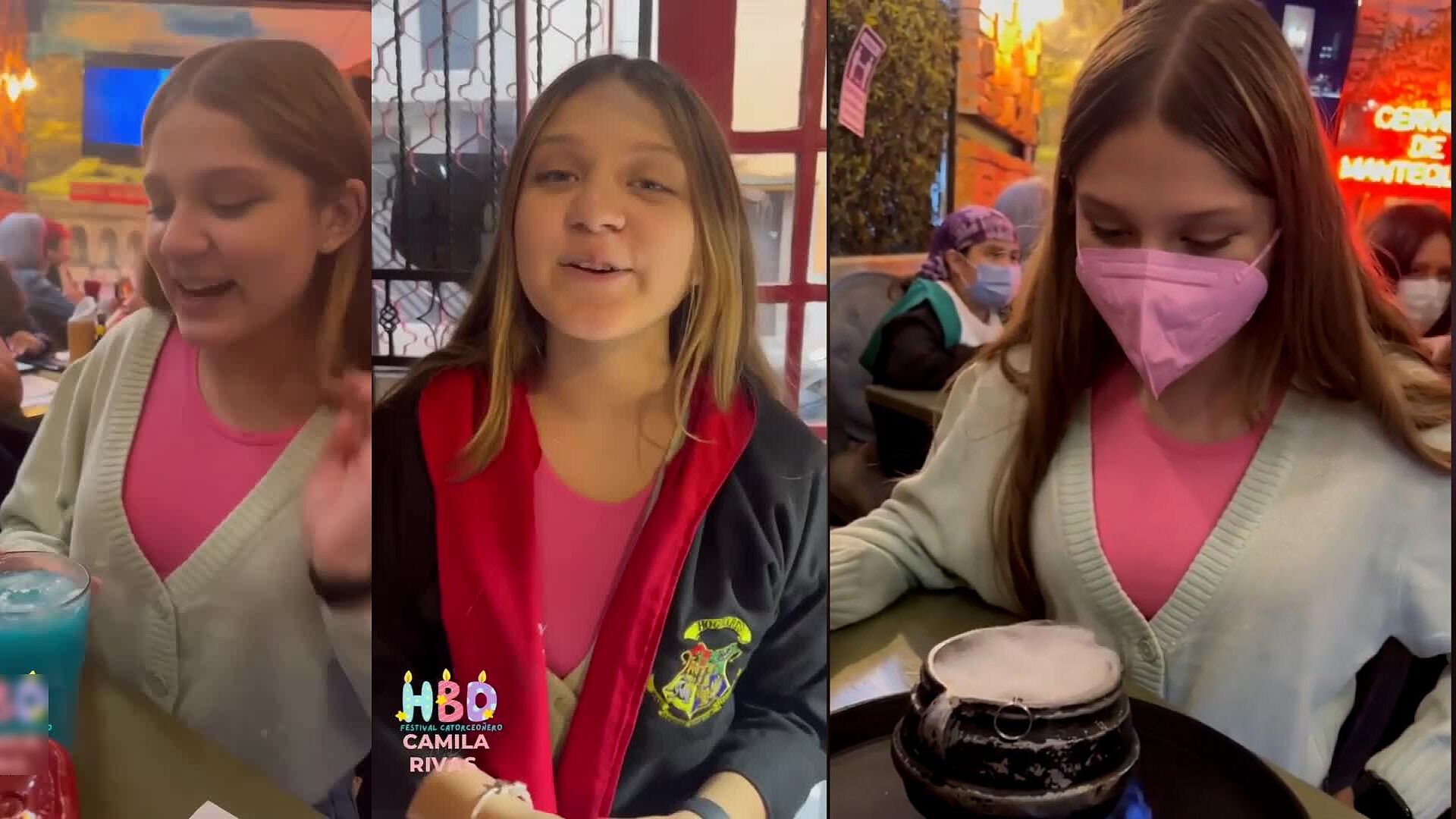 Camila Rivas cumplió 14 años y tuvo festejo temático de Harry Potter ...